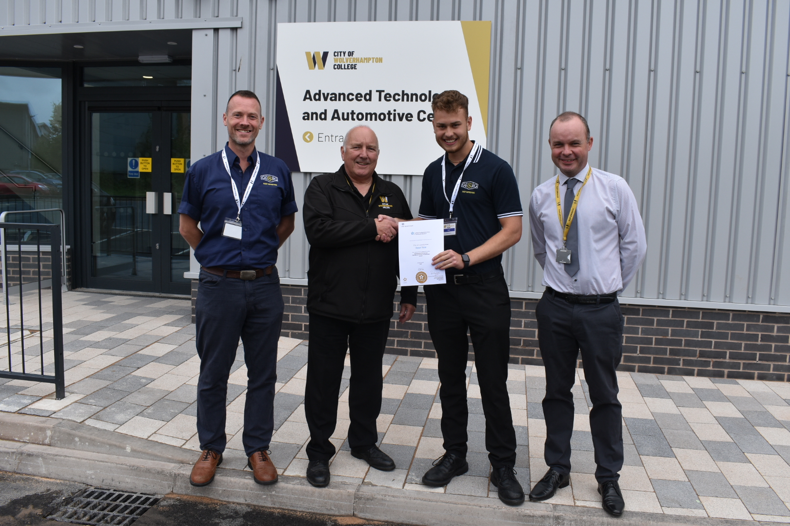 Dan Webb Awarded Engineering Apprenticeship Certificate | Heinrich ...